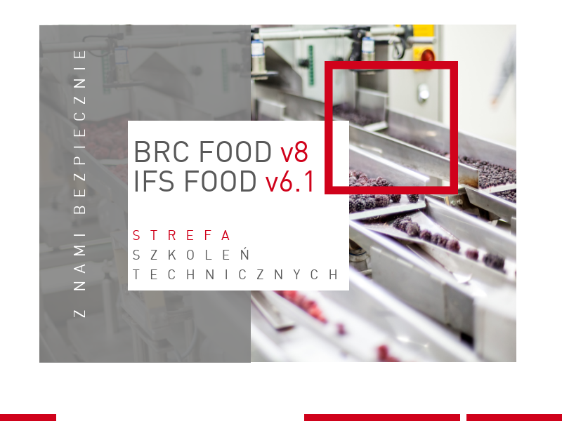Szkolenie BRC i IFS – międzynarodowe standardy bezpieczeństwa żywności